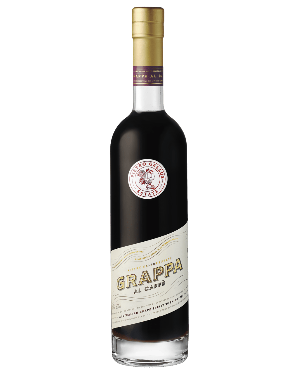 Buy Pietro Gallus Estate Grappa Al Caffè 500ml Online @Lowest Price