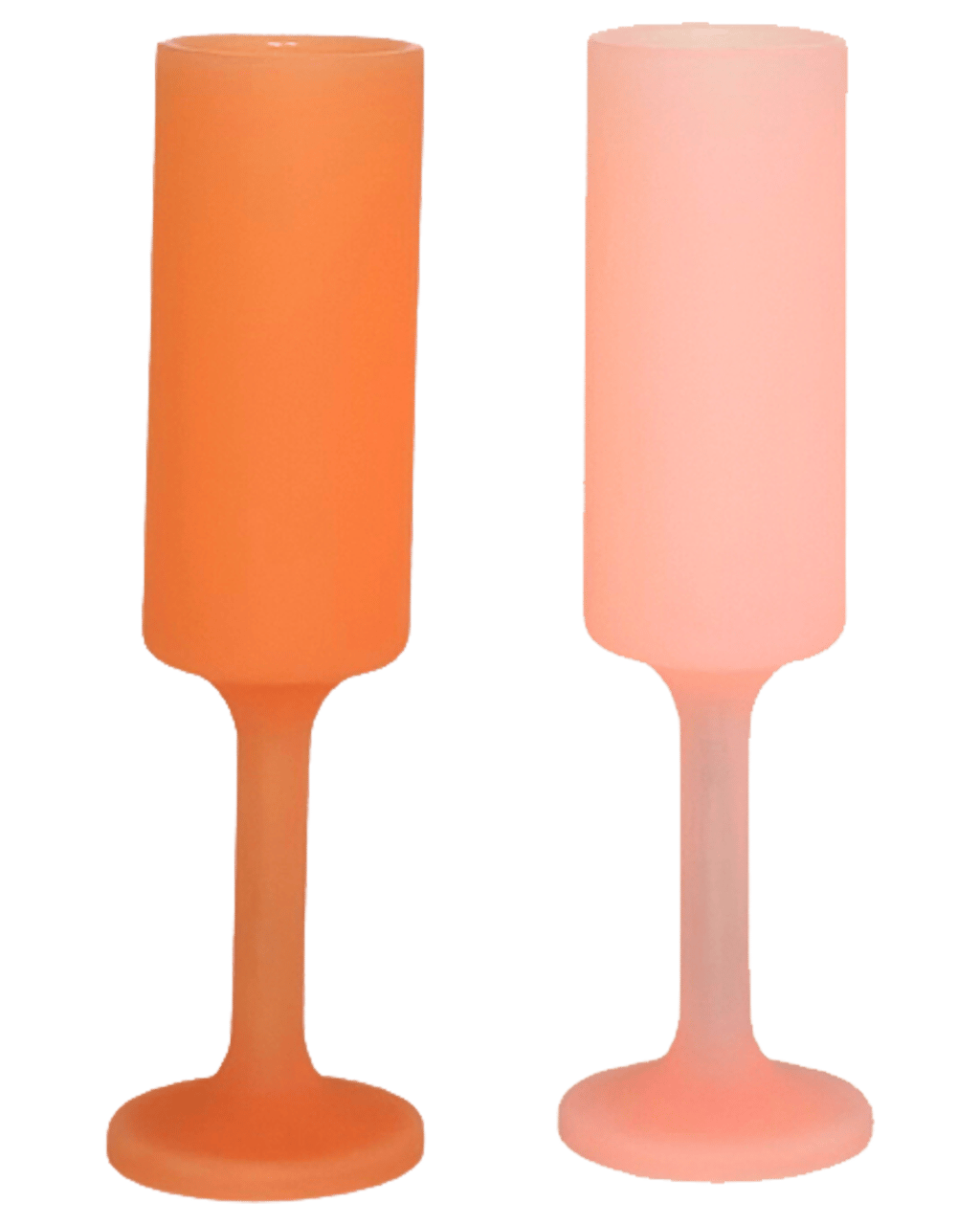 Buy Porter Green Unbreakable Silicone Champagne Flute Peach + Petal ...