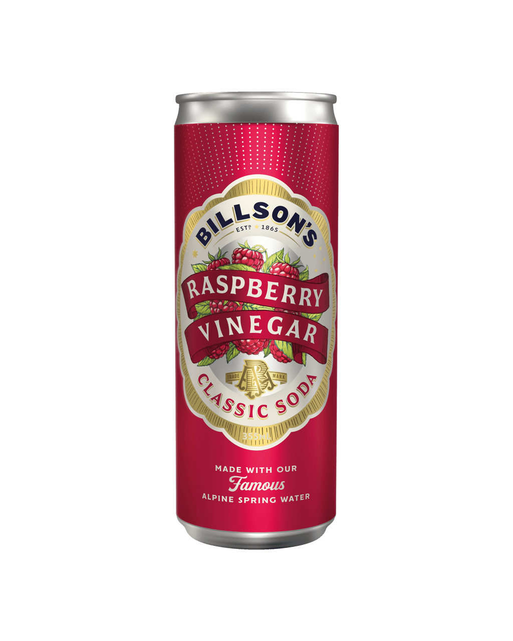 Buy Billson’s Raspberry Vinegar Classic Soda 355ml Online (Low Prices ...