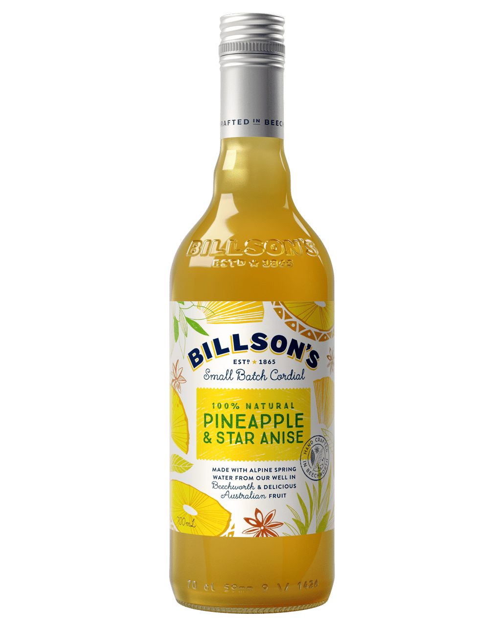 Buy Billson’s Pineapple & Star Anise Natural Cordial 700ml Online ...