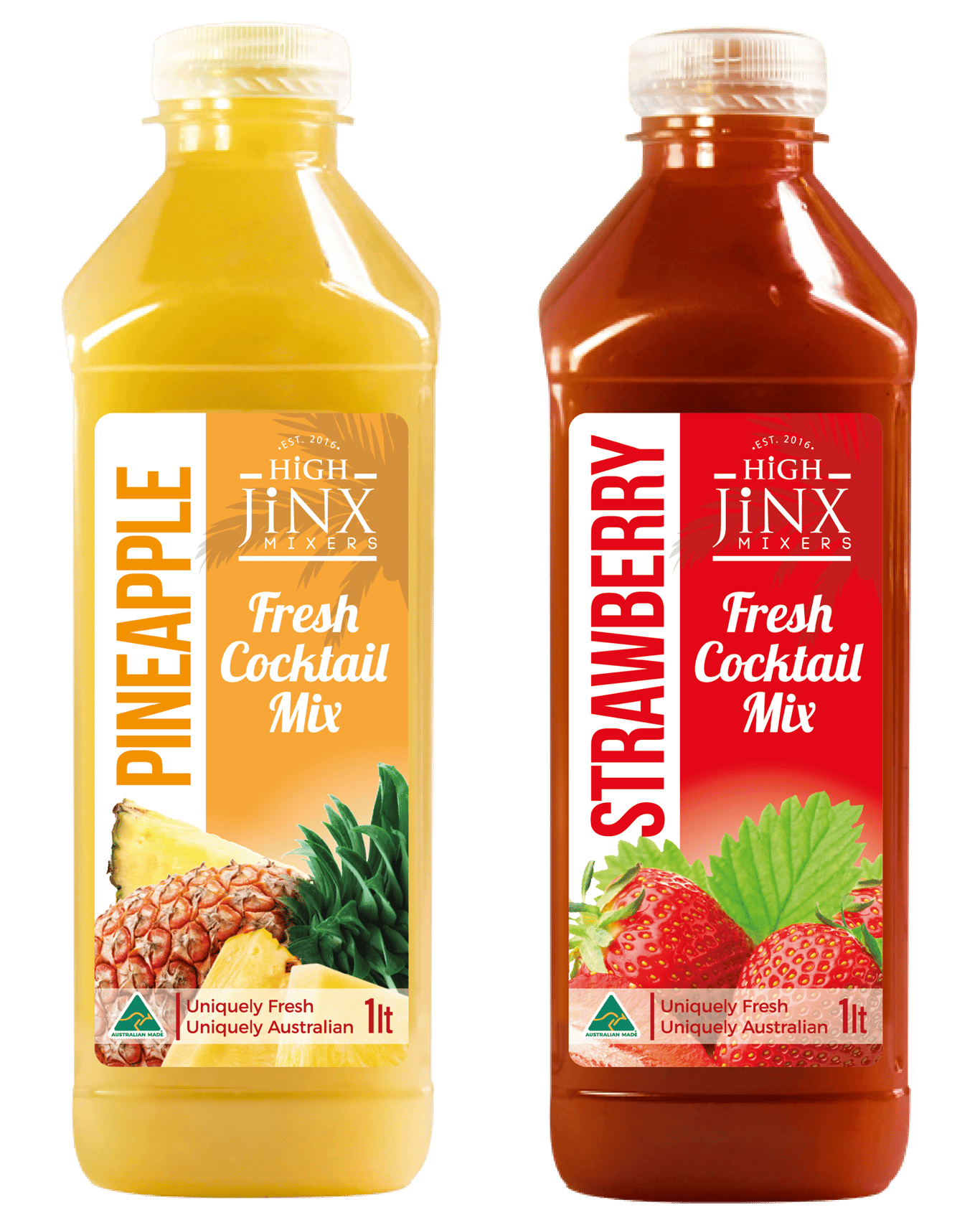 Buy High Jinx Mixers Variety Pineapple & Strawberry Cocktail Mix 1l ...