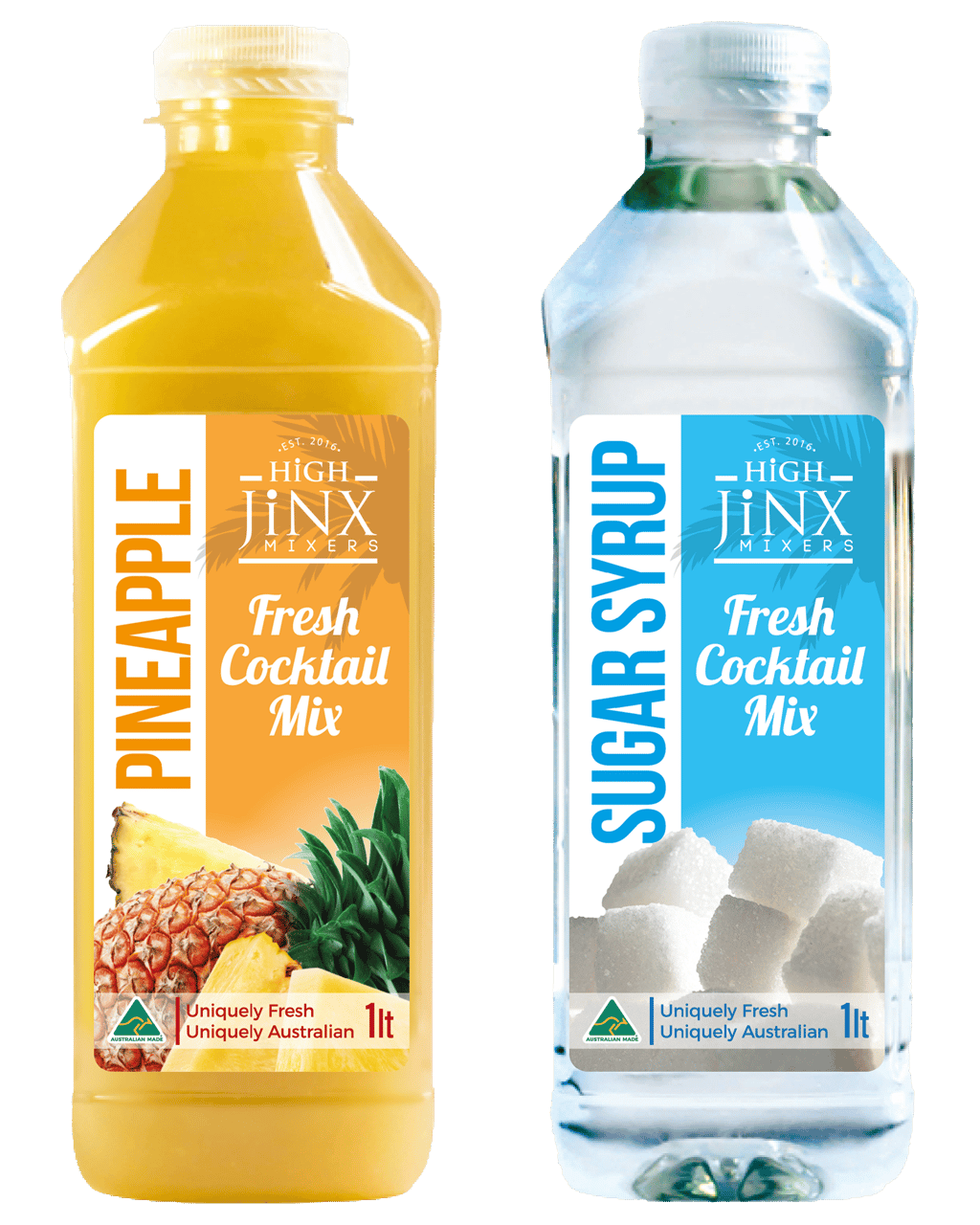 Buy High Jinx Mixers Variety Pineapple & Sugar Syrup Cocktail Mix 1l ...