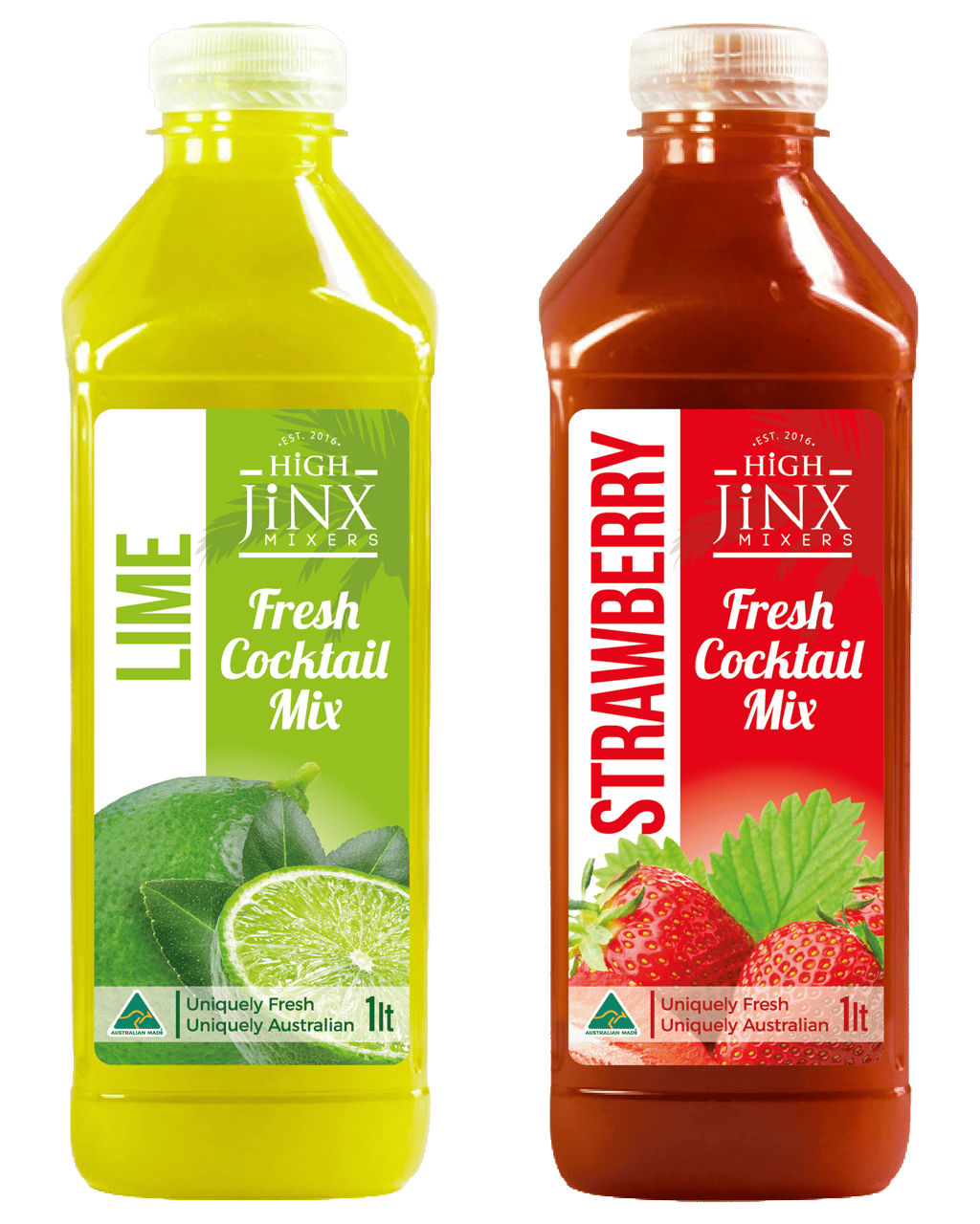 Buy High Jinx Mixers Variety Strawberry & Lime Cocktail Mix 1l Online ...