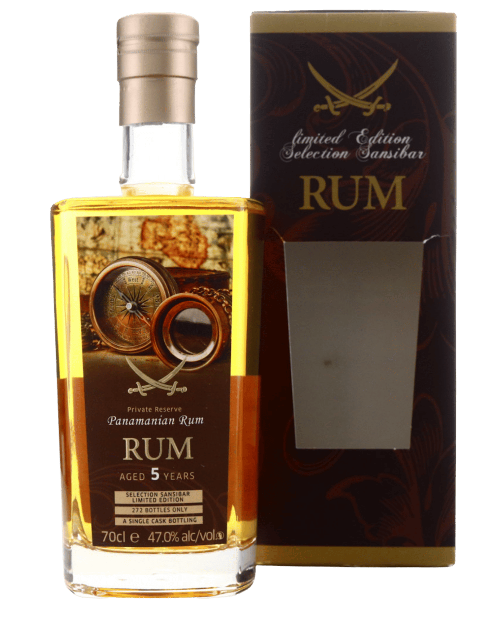 Buy Sansibar Panamanian Rum 5 Years Old Private Reserve Online @Lowest ...