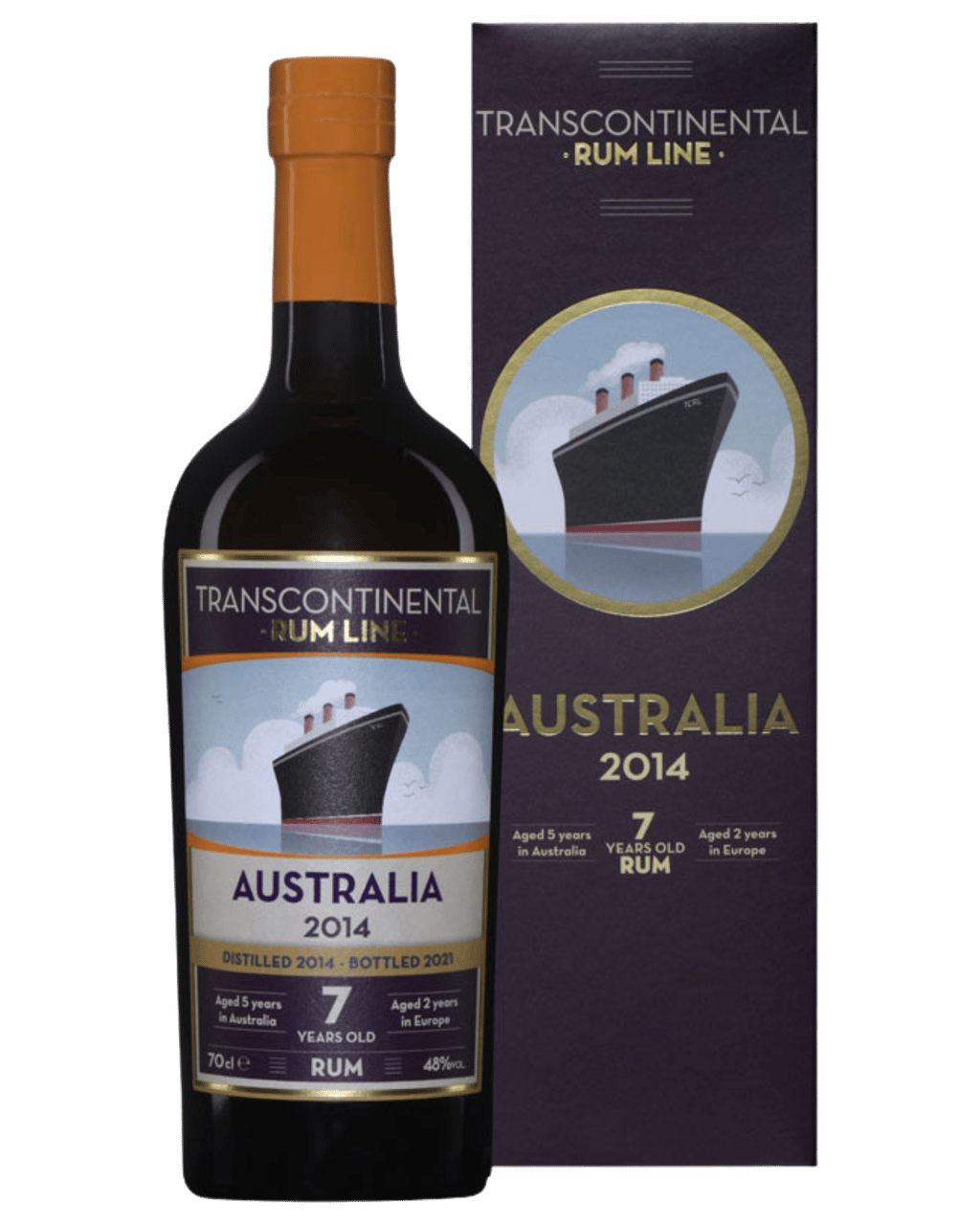 Buy La Maison Du Whisky Australia Rum Transcontinental Line Rum 700ml ...