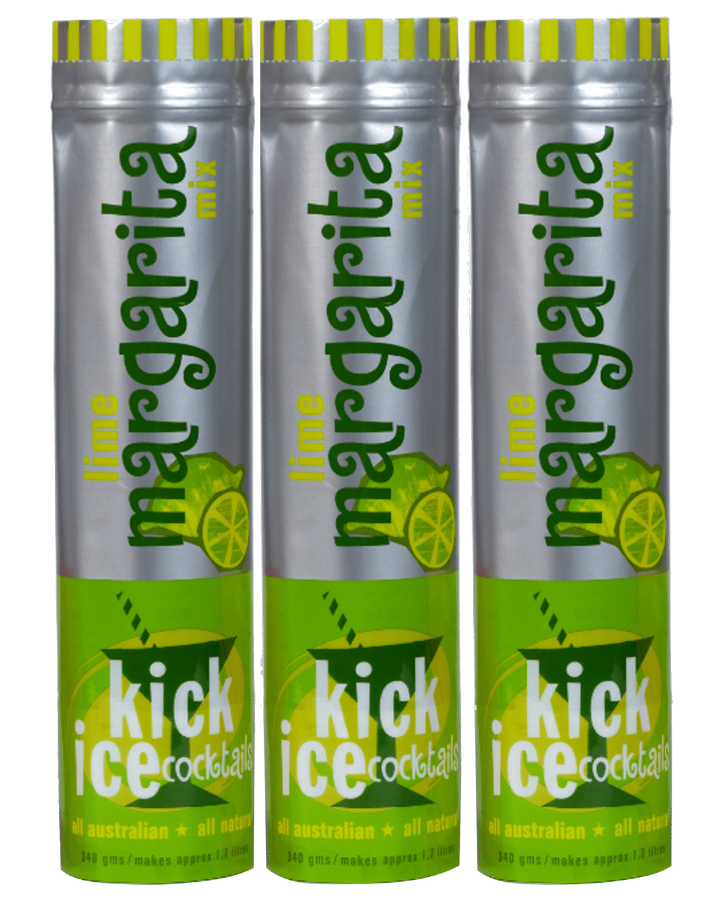 Buy Kick Ice Cocktails Pack - 3 Lime Margarita's Online @Lowest Price