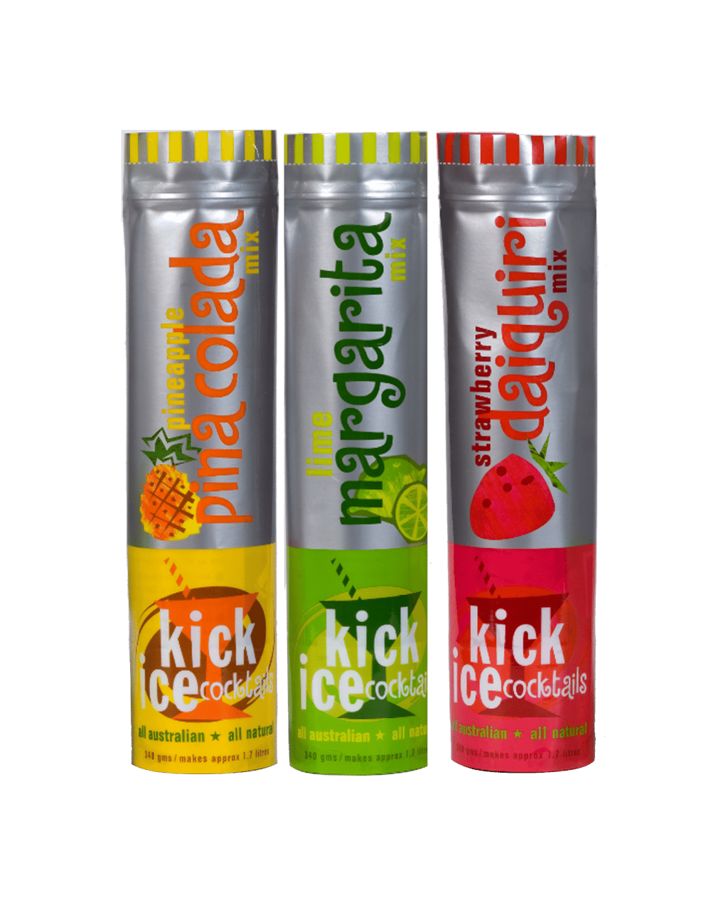 Buy Kick Ice Cocktails Pack - Daiquiri, Pina-colada, Margarita Online ...