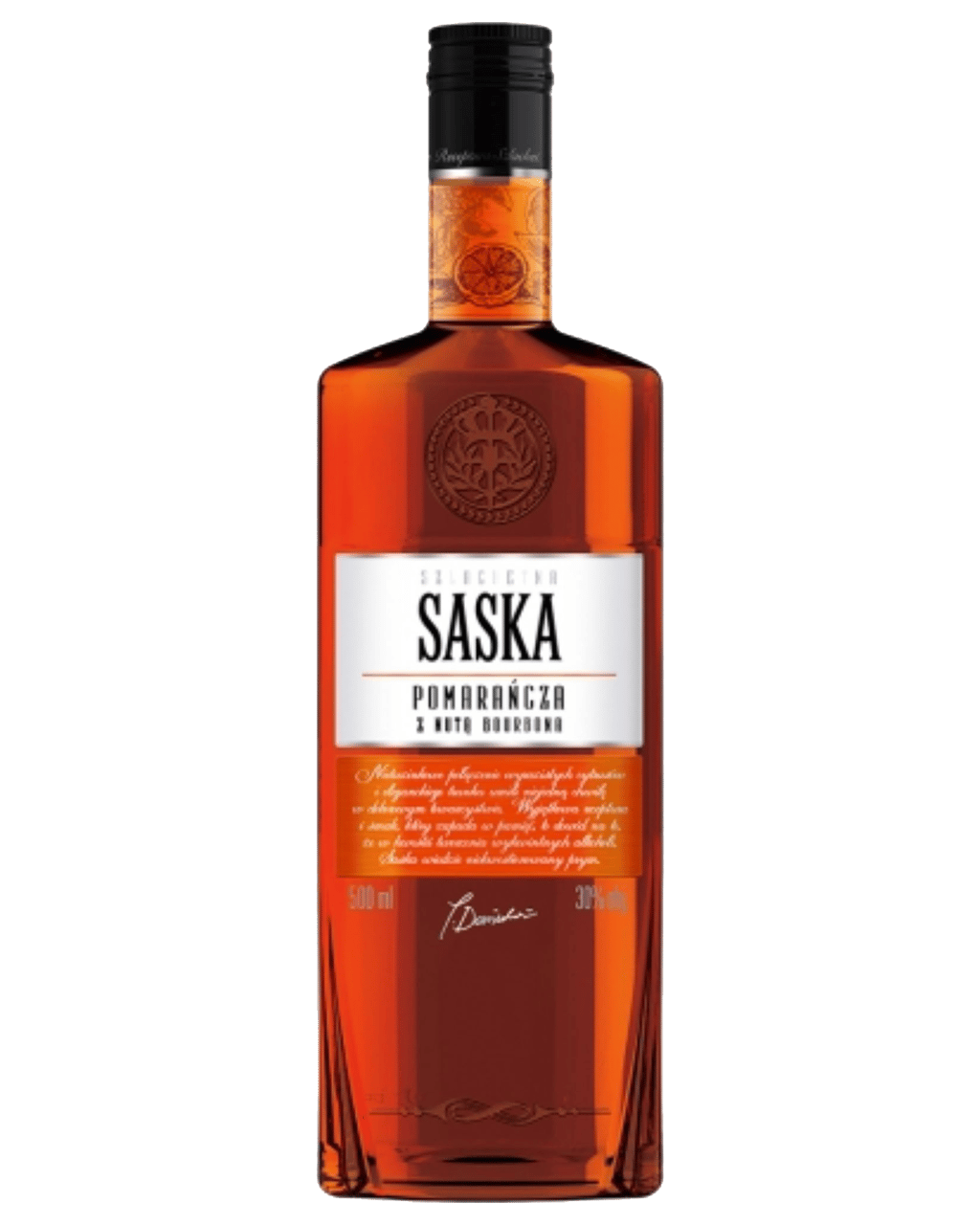Buy Saska Orange With A Hint Of Bourbon 500ml Online @Lowest Price