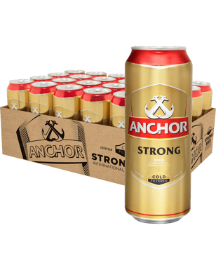 Buy Anchor Strong Beer 7% Cans 490ml Online @Lowest Price