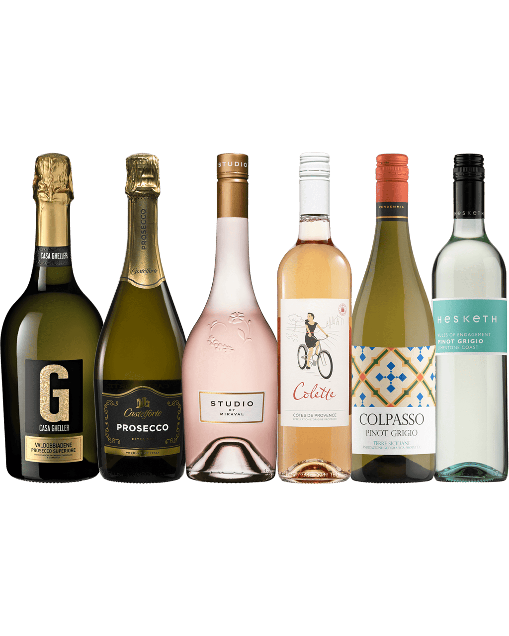 Buy Mothers Day Mixed Prosecco Rose And Pinot Grigio Pack Online ...