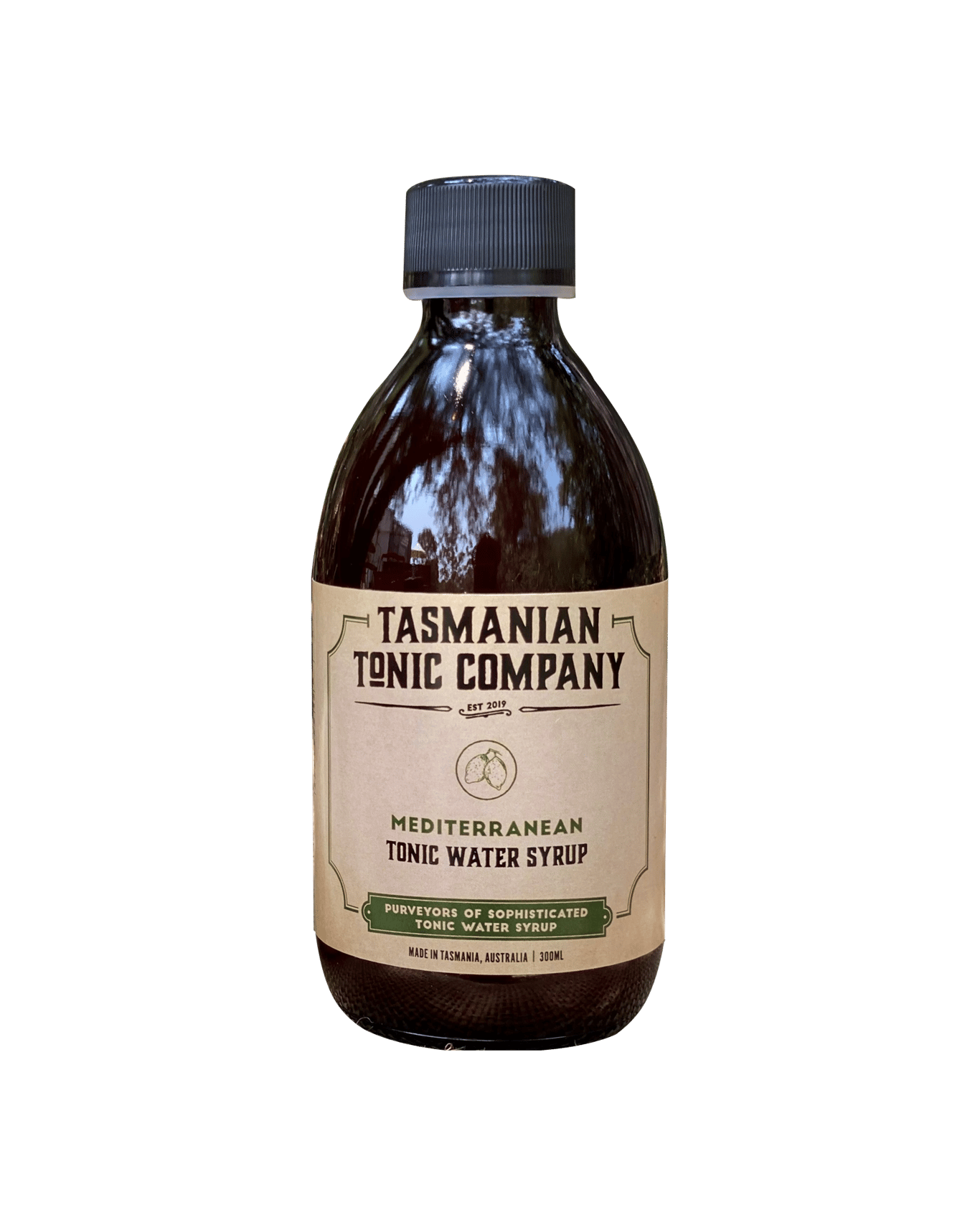 Buy Tasmanian Tonic Company Mediterranean Tonic Water Syrup 300ml ...