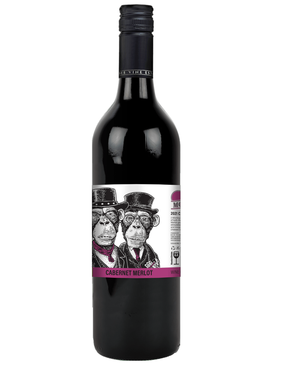 Buy 2 Monkeys Riverina Cabernet Merlot 2023 Online @Lowest Price