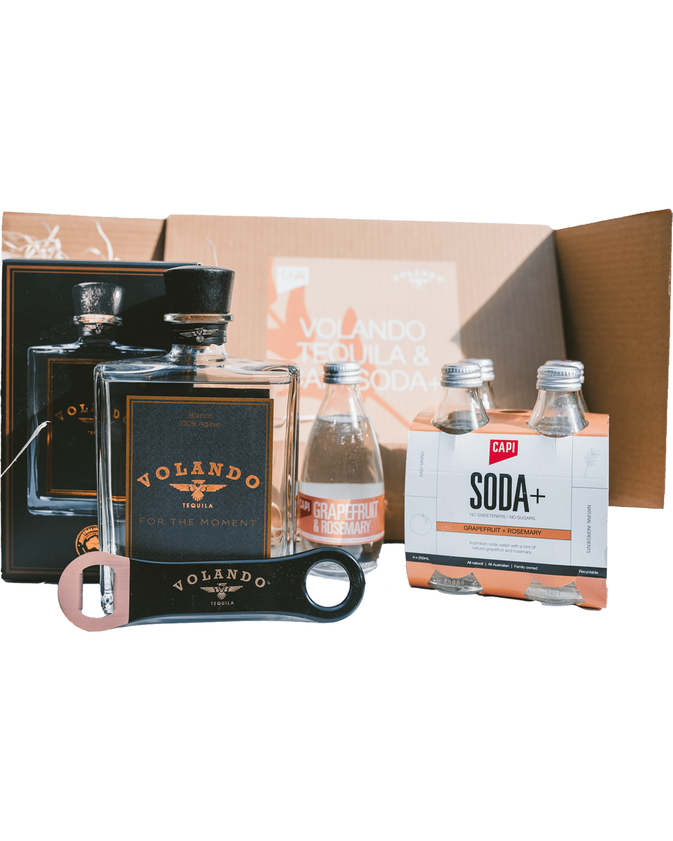 Buy Volando Tequila Blanco + Capi Summer Pack Online @Lowest Price