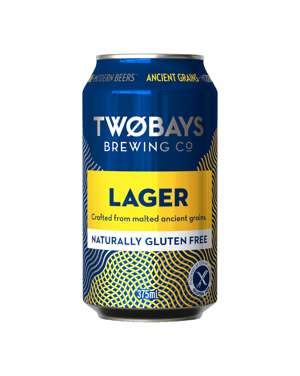 Buy Two Bays Brewing Co. Gluten Free Lager Cans 375ml Online @Lowest Price
