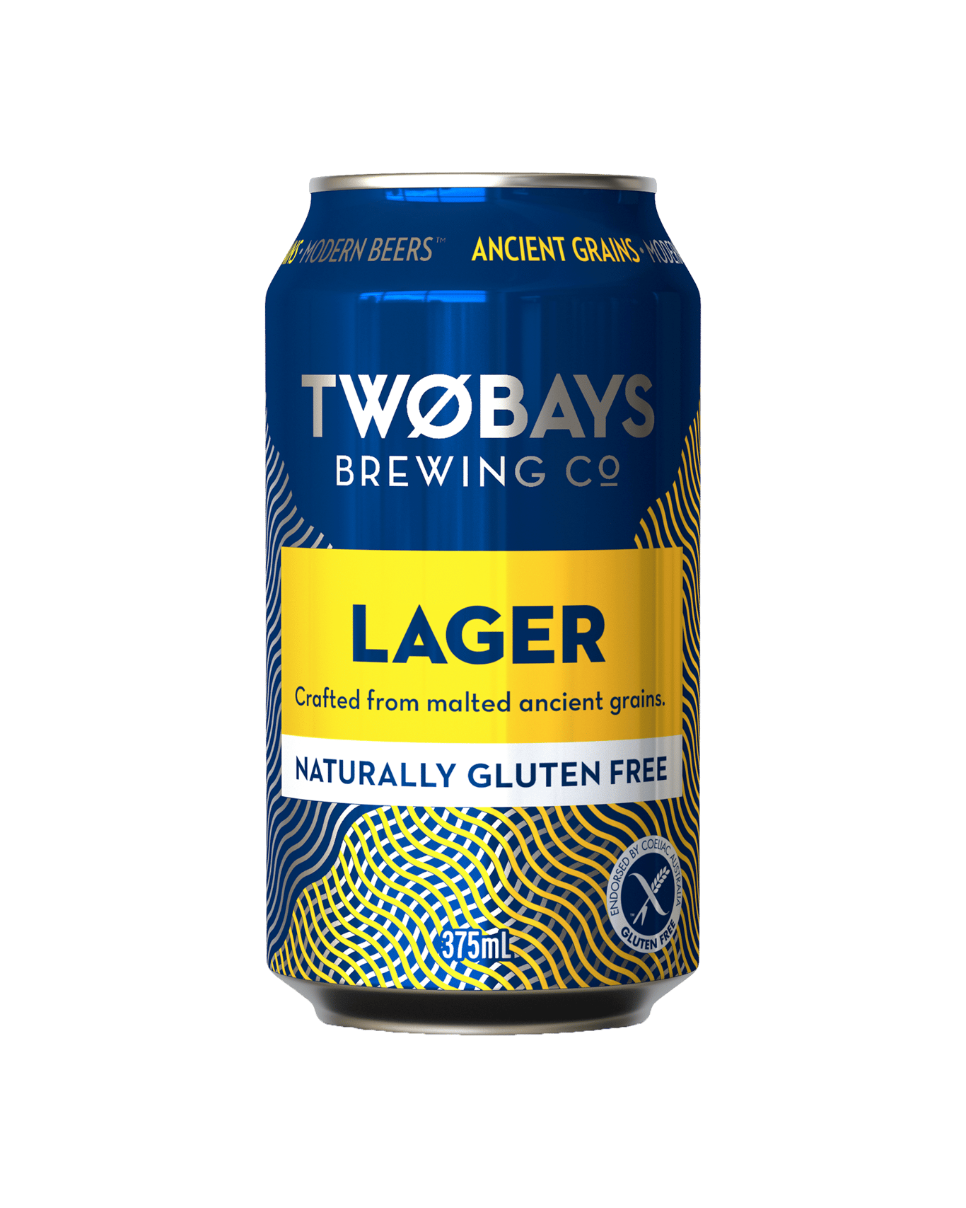 Buy Two Bays Brewing Co. Gluten Free Lager Cans 375ml Online @Lowest Price