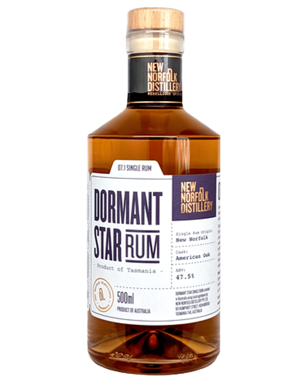 Buy New Norfolk Distillery Dormant Star Single Rum 500ml Online @Lowest ...