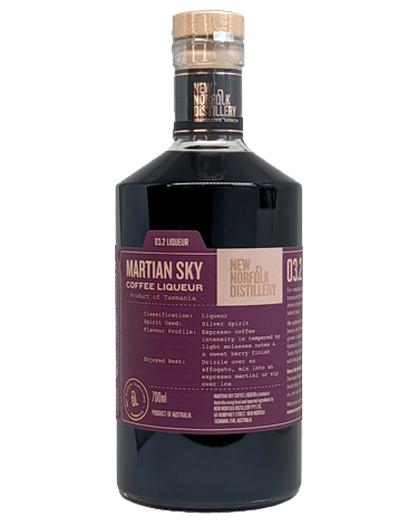 Buy New Norfolk Distillery Martian Sky Coffee Liqueur 700ml Online ...