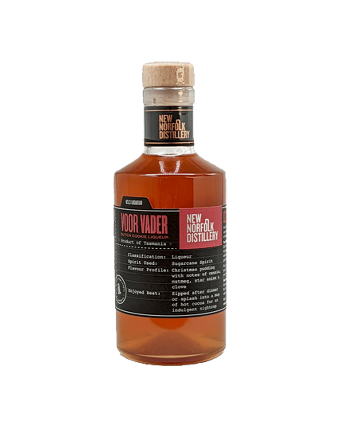Buy New Norfolk Distillery Voor Vader Dutch Cookie Liqueur 200ml Online ...