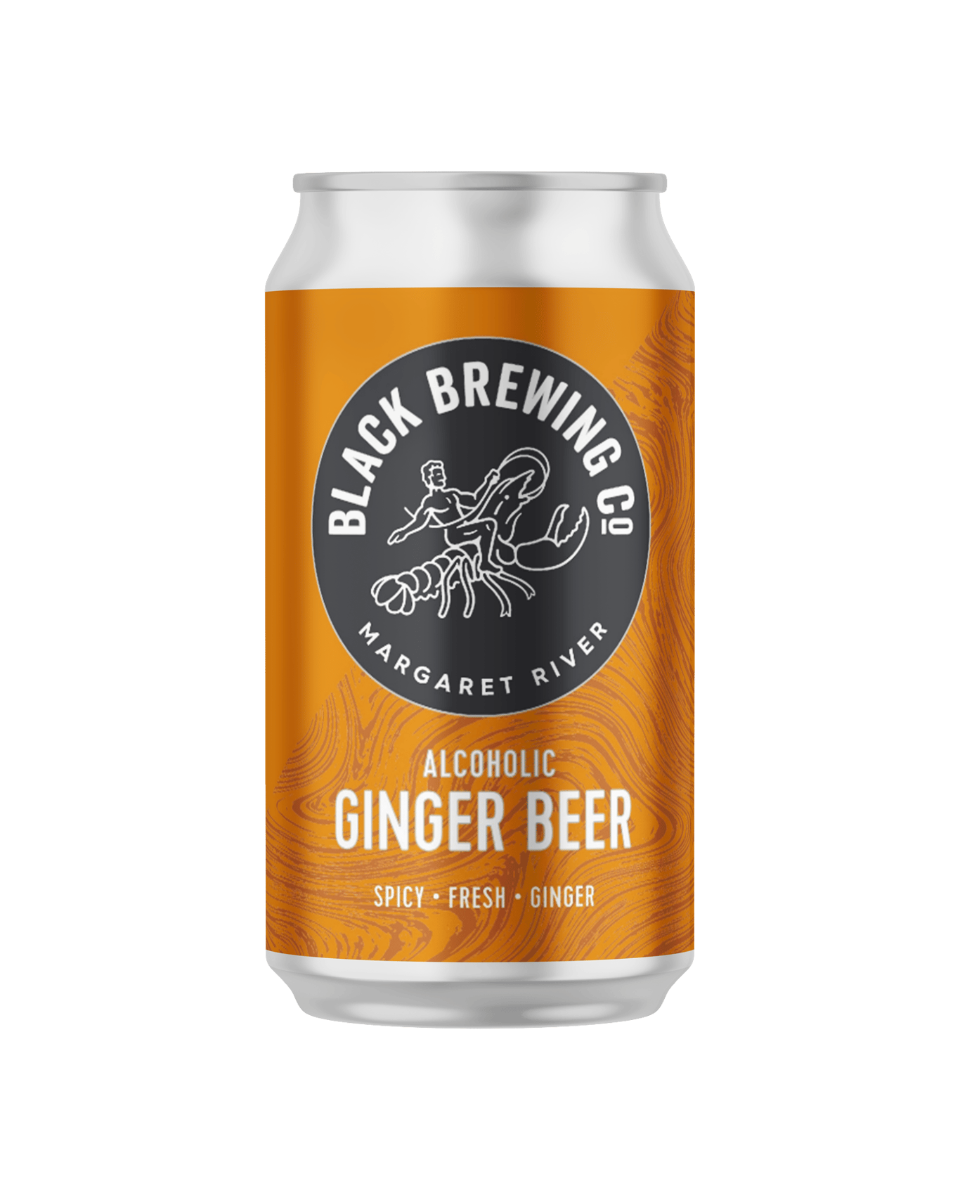 Buy Black Brewing Co Ginger Beer Cans 375ml Online @Lowest Price