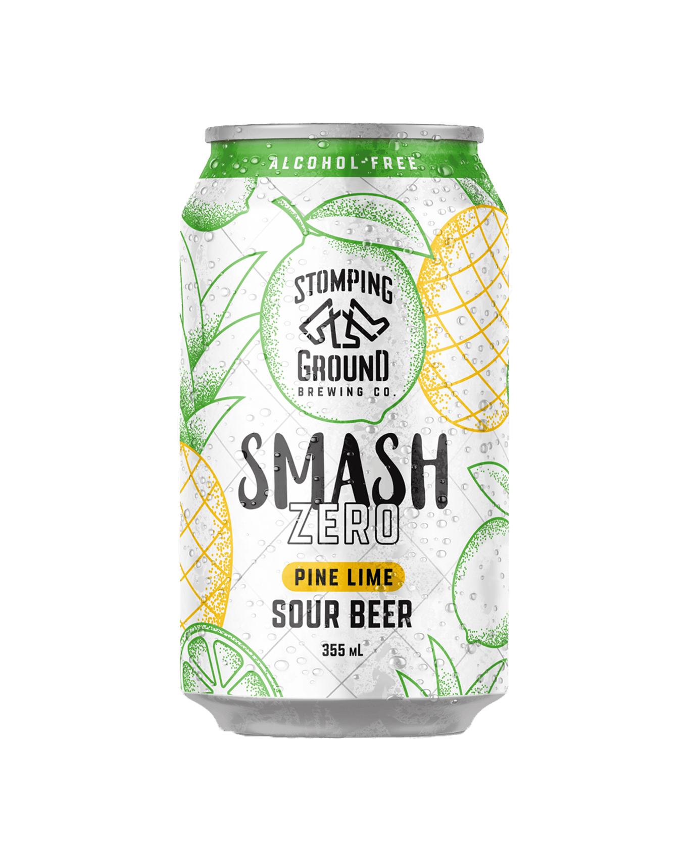 Buy Stomping Ground Smash Zero Pine Lime Can 355ml Online (Low Prices ...