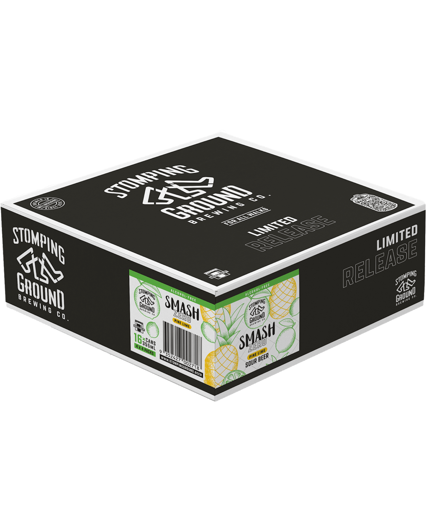 Buy Stomping Ground Smash Zero Pine Lime Can 355ml Online @Lowest Price