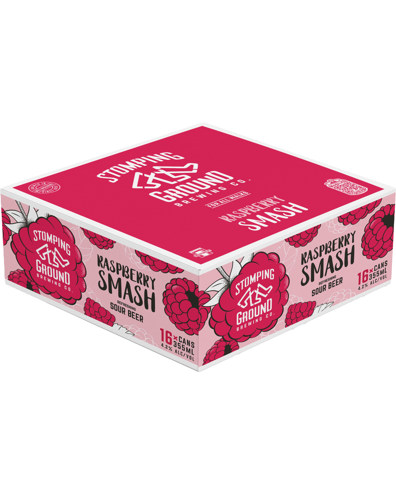 Buy Stomping Ground Raspberry Smash Can 355ml Online @Lowest Price