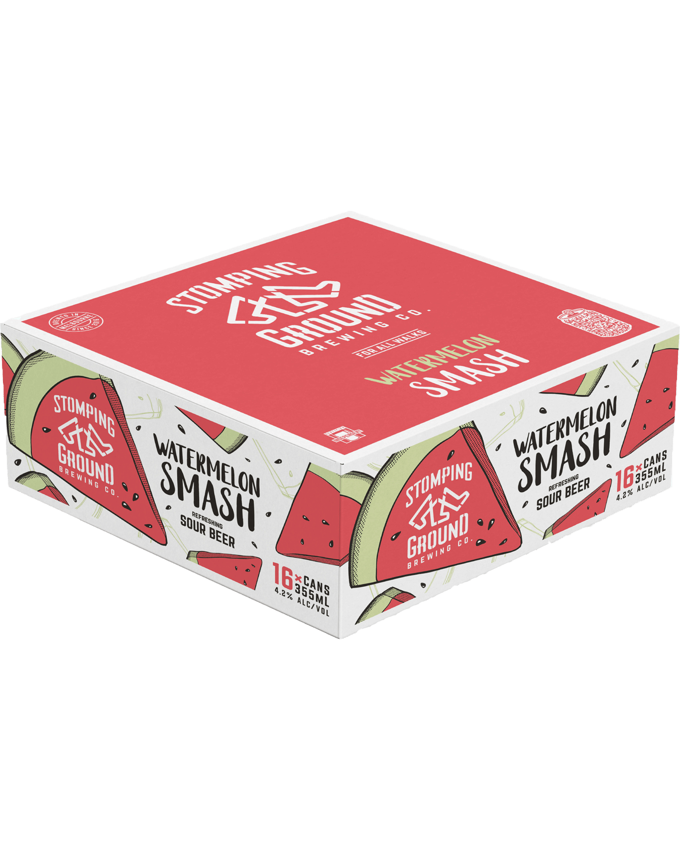 Buy Stomping Ground Watermelon Smash Sour Beer Can 355ml Online @Lowest ...