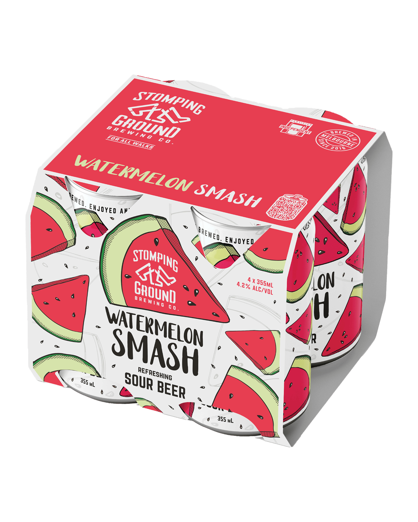 Buy Stomping Ground Watermelon Smash Sour Beer Can 355ml Online @Lowest ...
