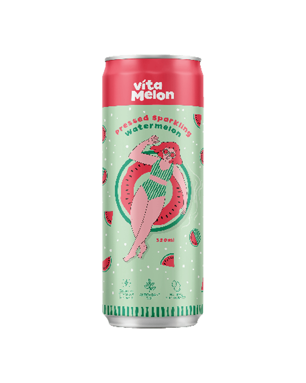 Buy Vitamelon Sparkling Watermelon Juice 320ml Online @Lowest Price