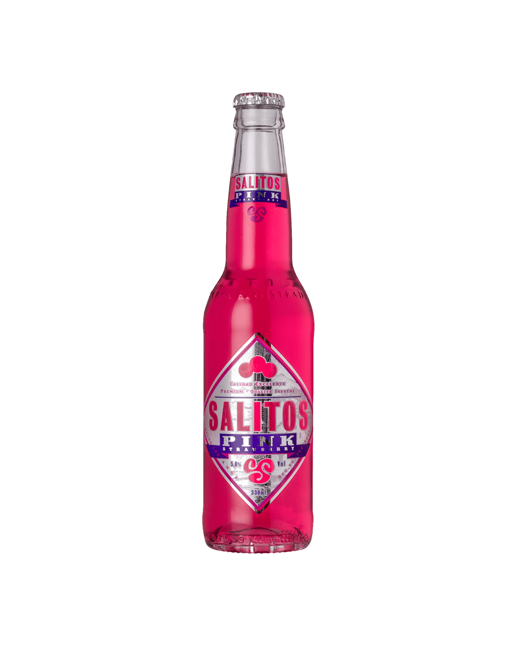 Buy Salitos Pink Strawberry Cocktail Bottles 330ml Online @Lowest Price