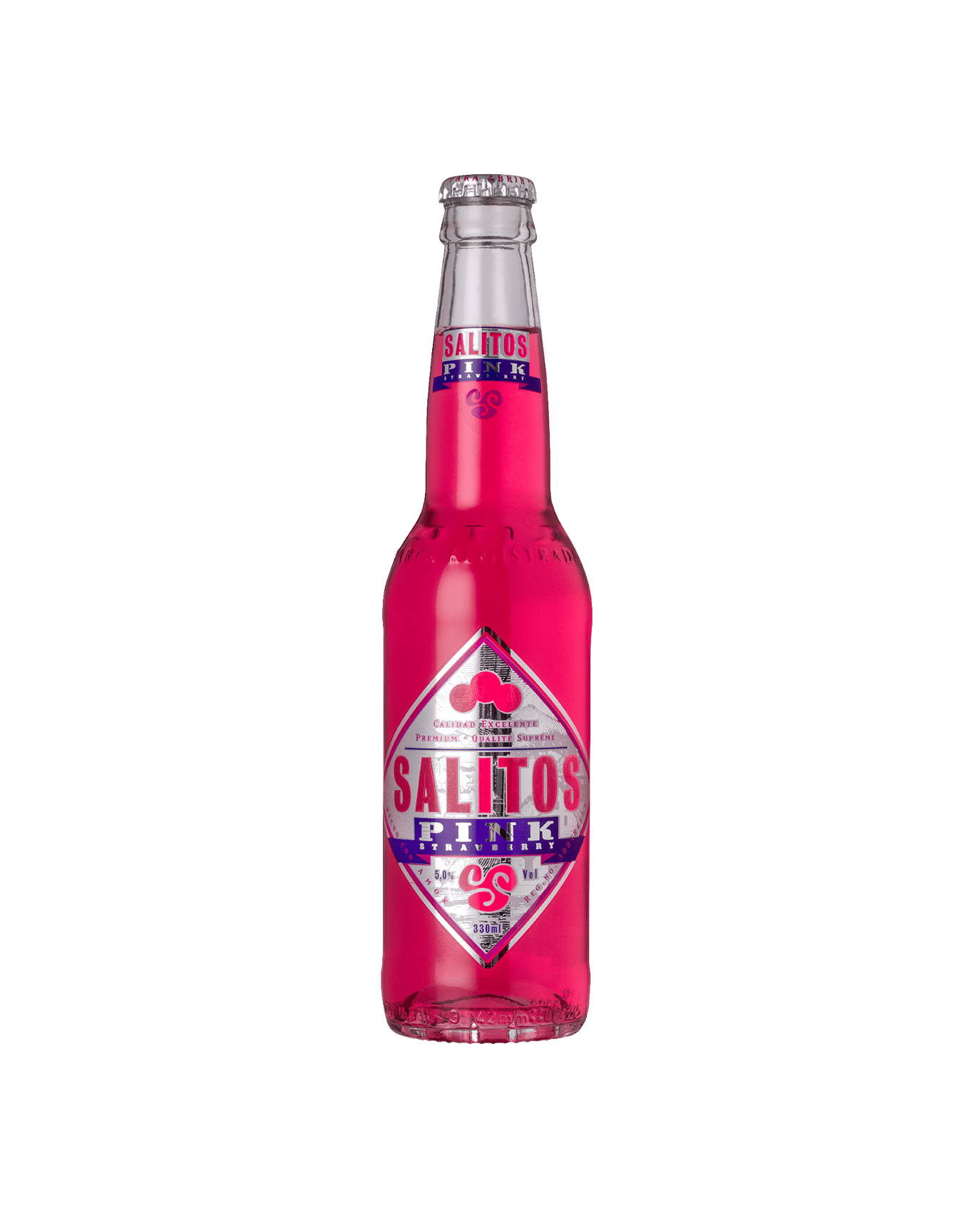 Buy Salitos Pink Strawberry Cocktail Bottles 330ml Online @Lowest Price