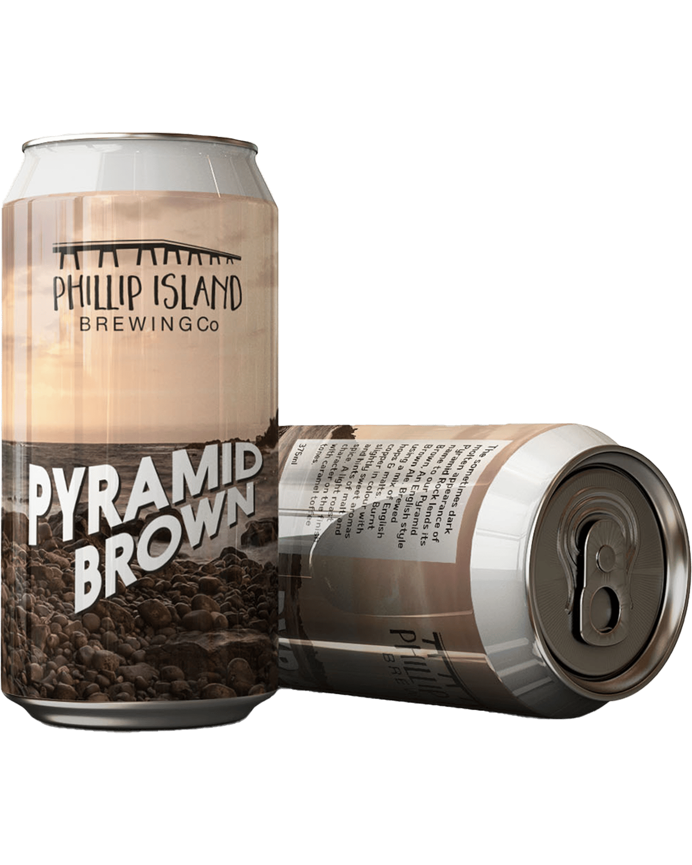 Buy Phillip Island Brewing Co Pyramid Brown Ale 375ml Cans Online (Low ...