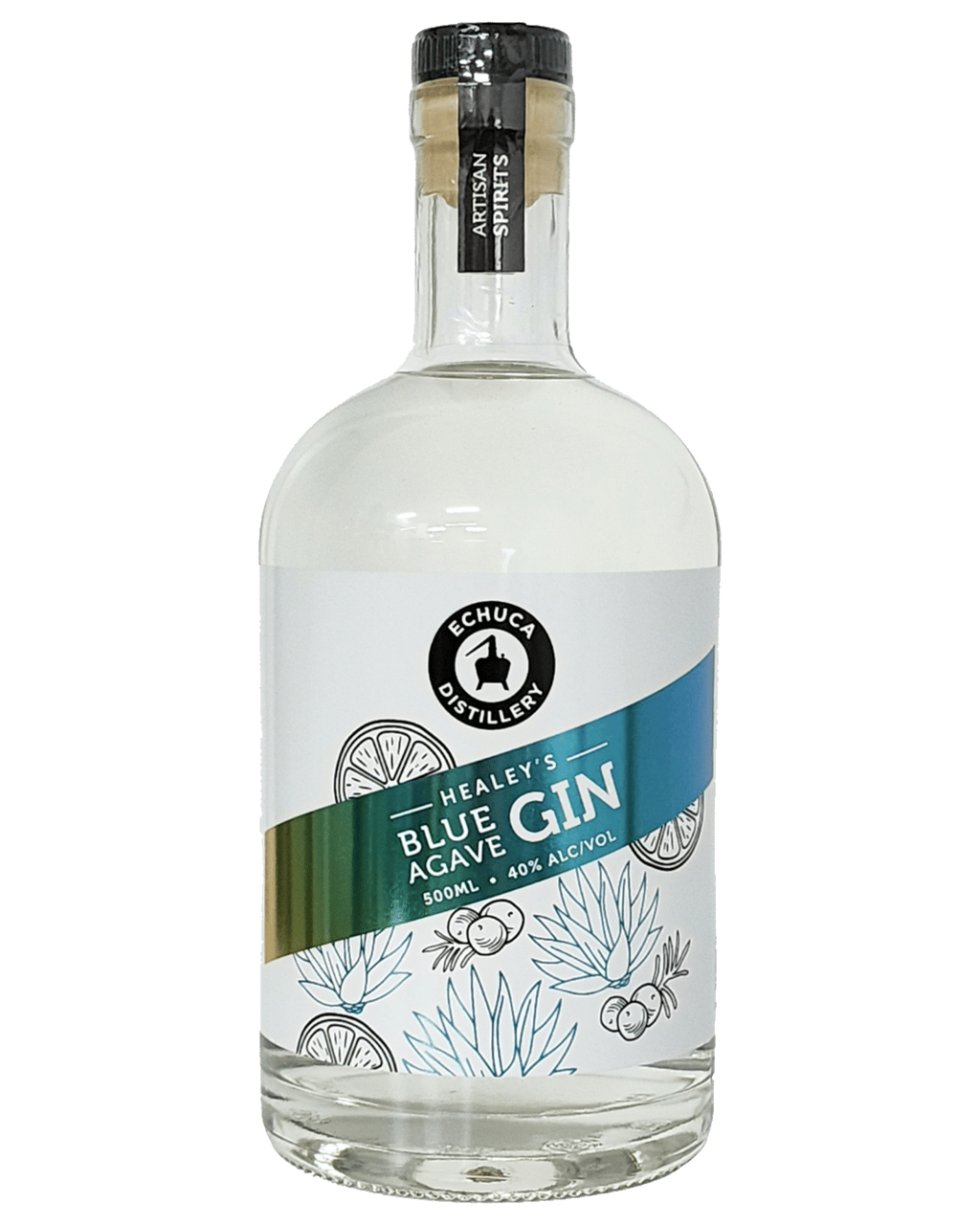 Buy Echuca Distillery Healey's Blue Agave Gin 500ml Online @Lowest Price