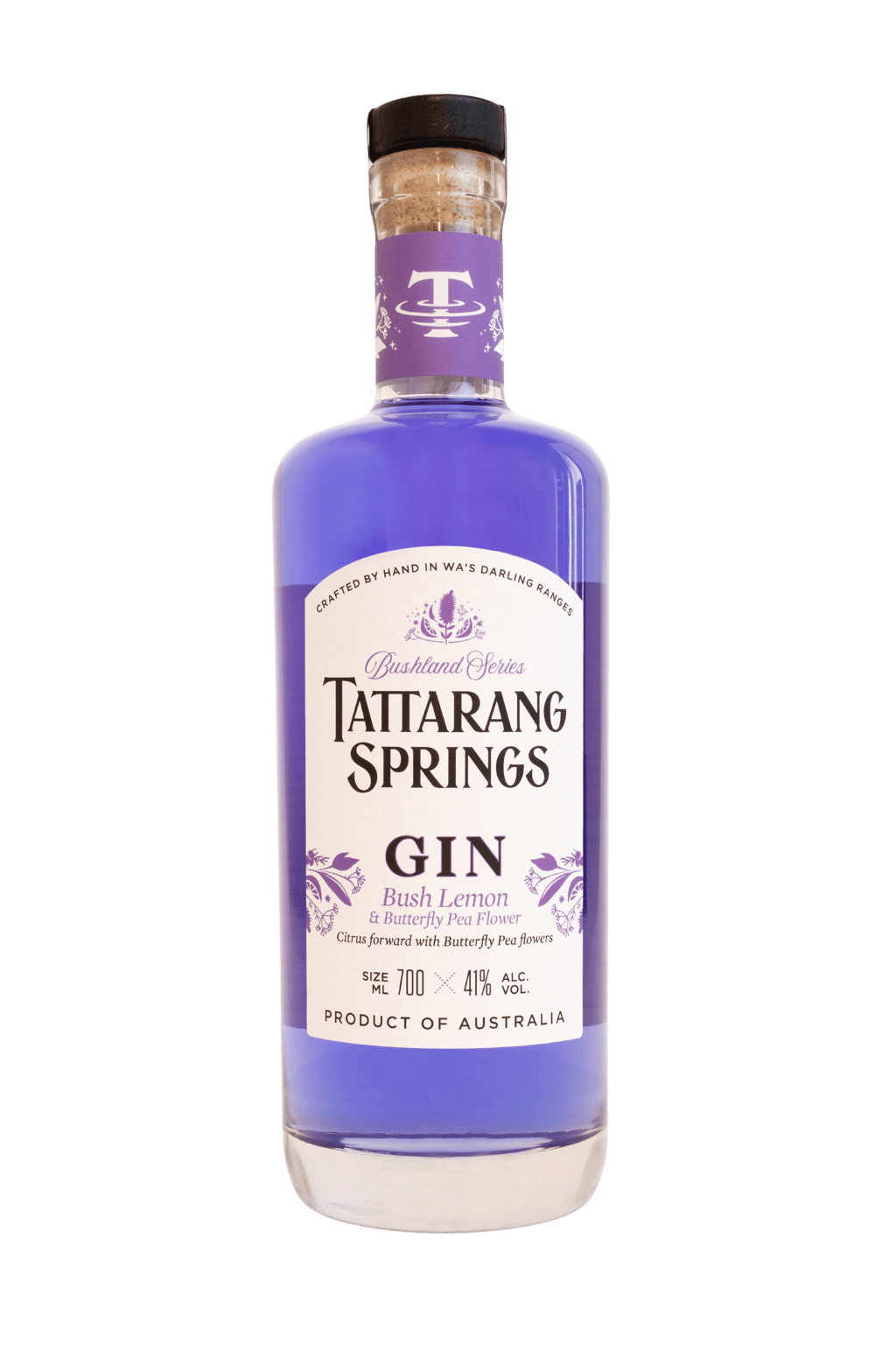 Tattarang Springs Bush Lemon And Butterfly Pea Flower Gin (Unbeatable ...