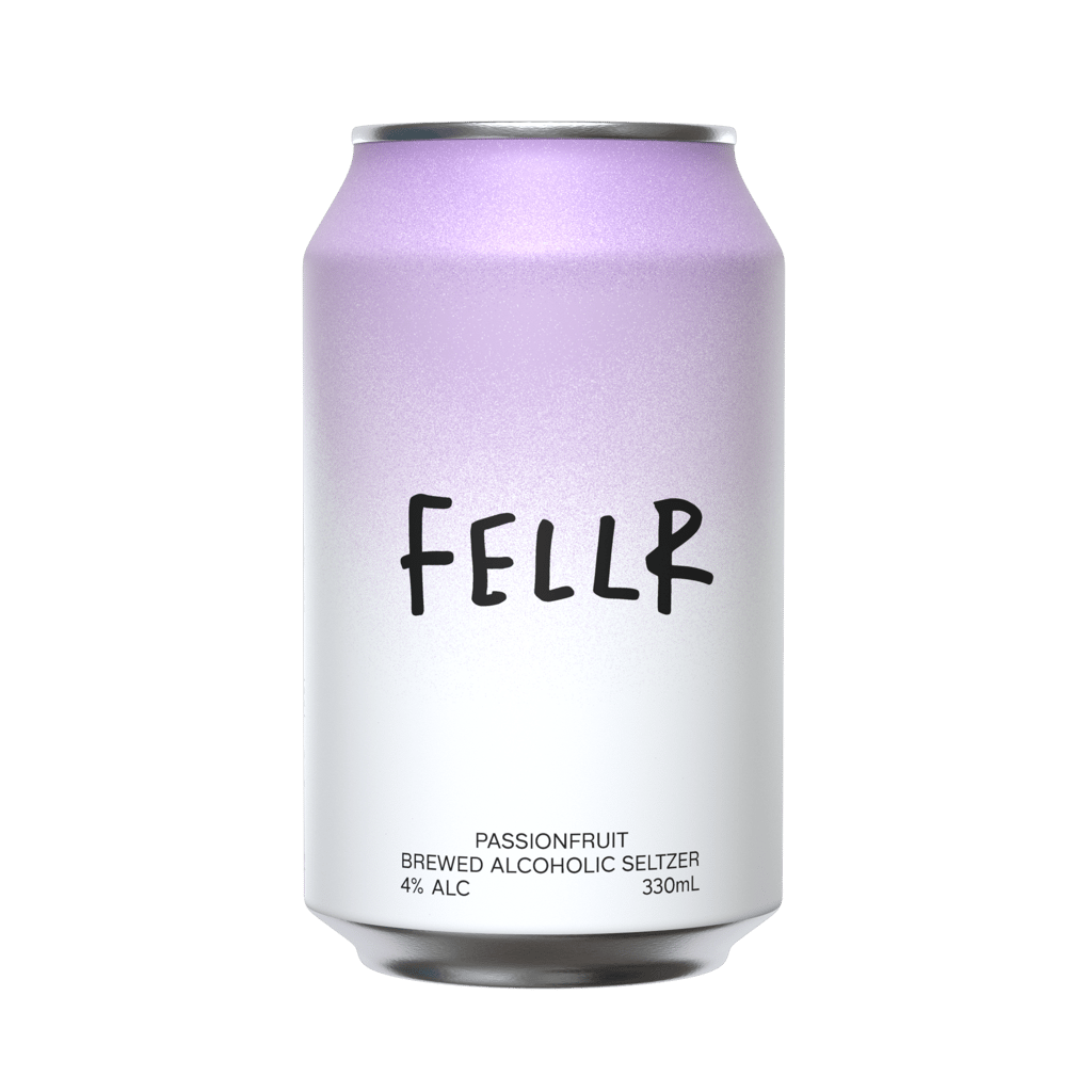 Buy Fellr Brewed Alcoholic Seltzer Passionfruit 330ml Online @Lowest Price