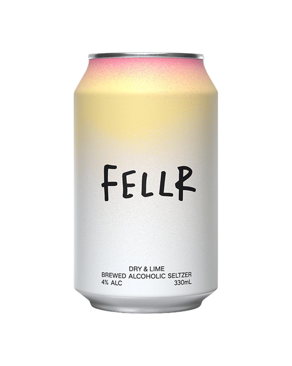Buy Fellr Brewed Alcoholic Seltzer Dry & Lime Cans 330ml Online @Lowest ...