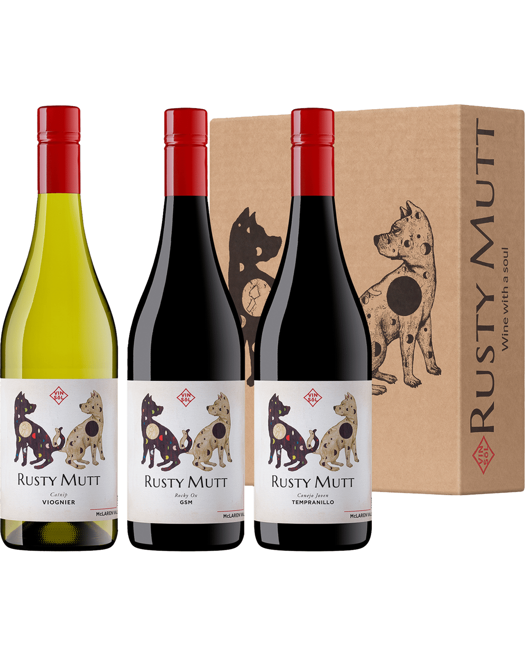 Rusty Mutt Marvelous 3 Pack - Boozy