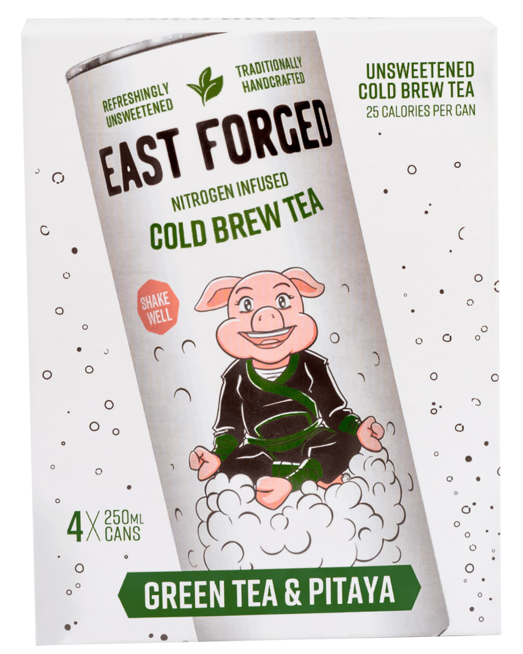 Buy East Forged Cold Brew Nitro Tea - Japanese Green Tea And Pitaya ...
