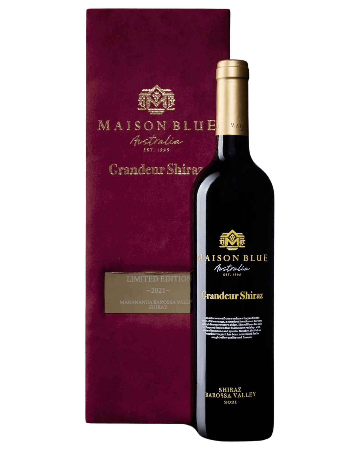 Buy Maison Blue Barossa Valley Grandeur Shiraz 2021 Online @Lowest Price