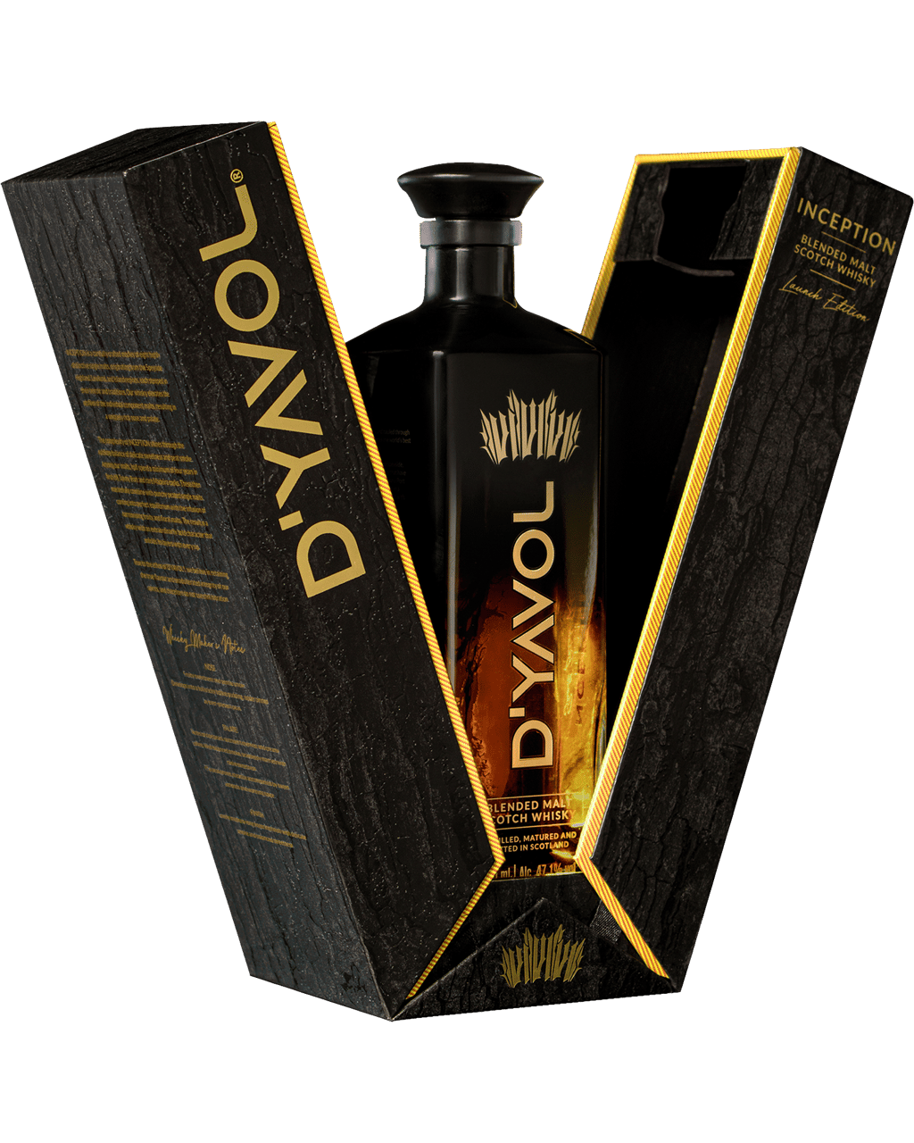 Buy D'yavol Inception Blended Malt Whisky 750ml Online @Lowest Price