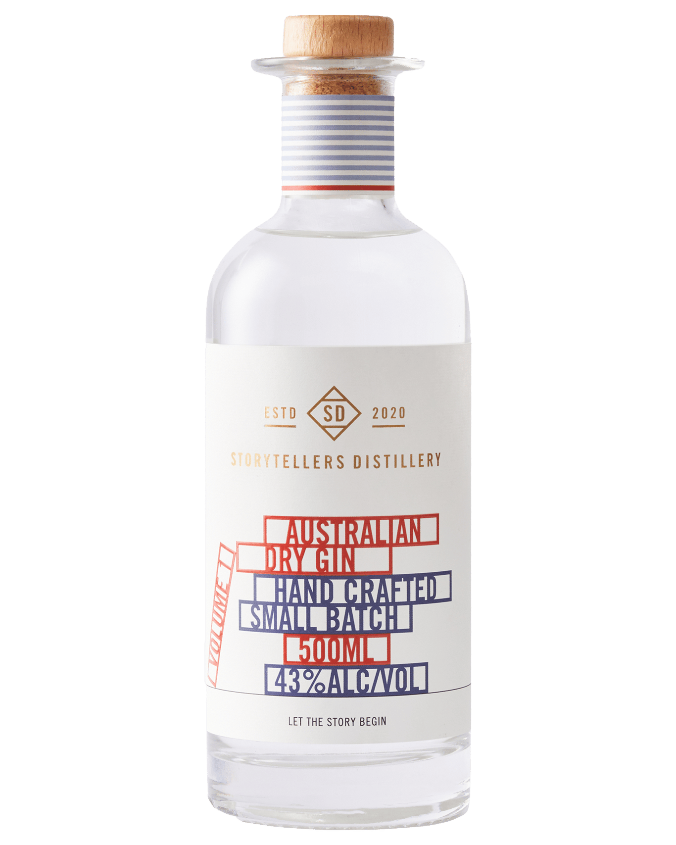 Buy Storytellers Distillery Volume1: Australian Dry Gin 500ml Online ...