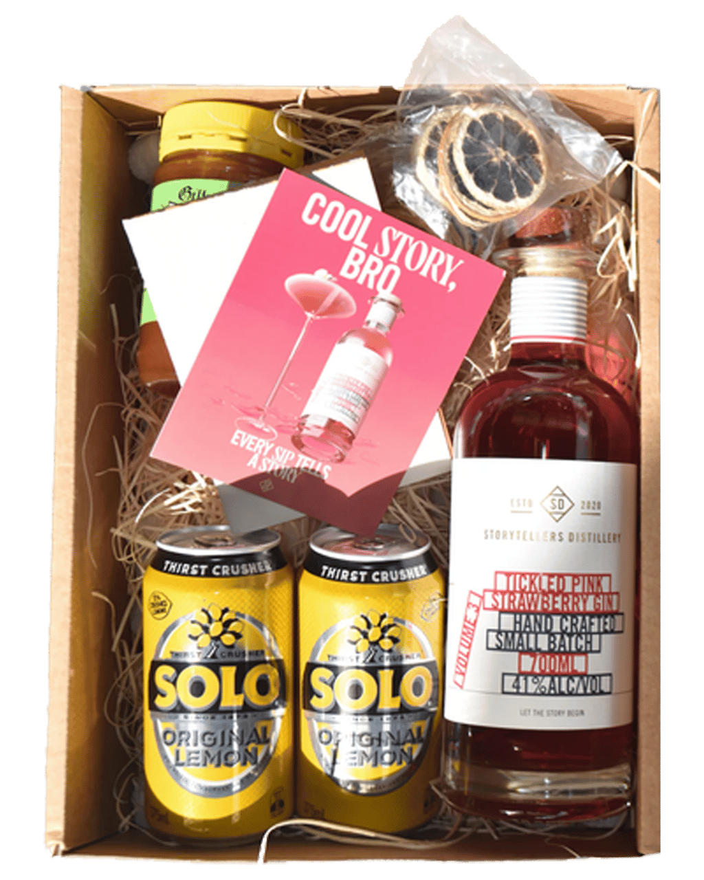 Buy Storytellers Distillery Tickled Pink Strawberry Gin Gift Pack ...