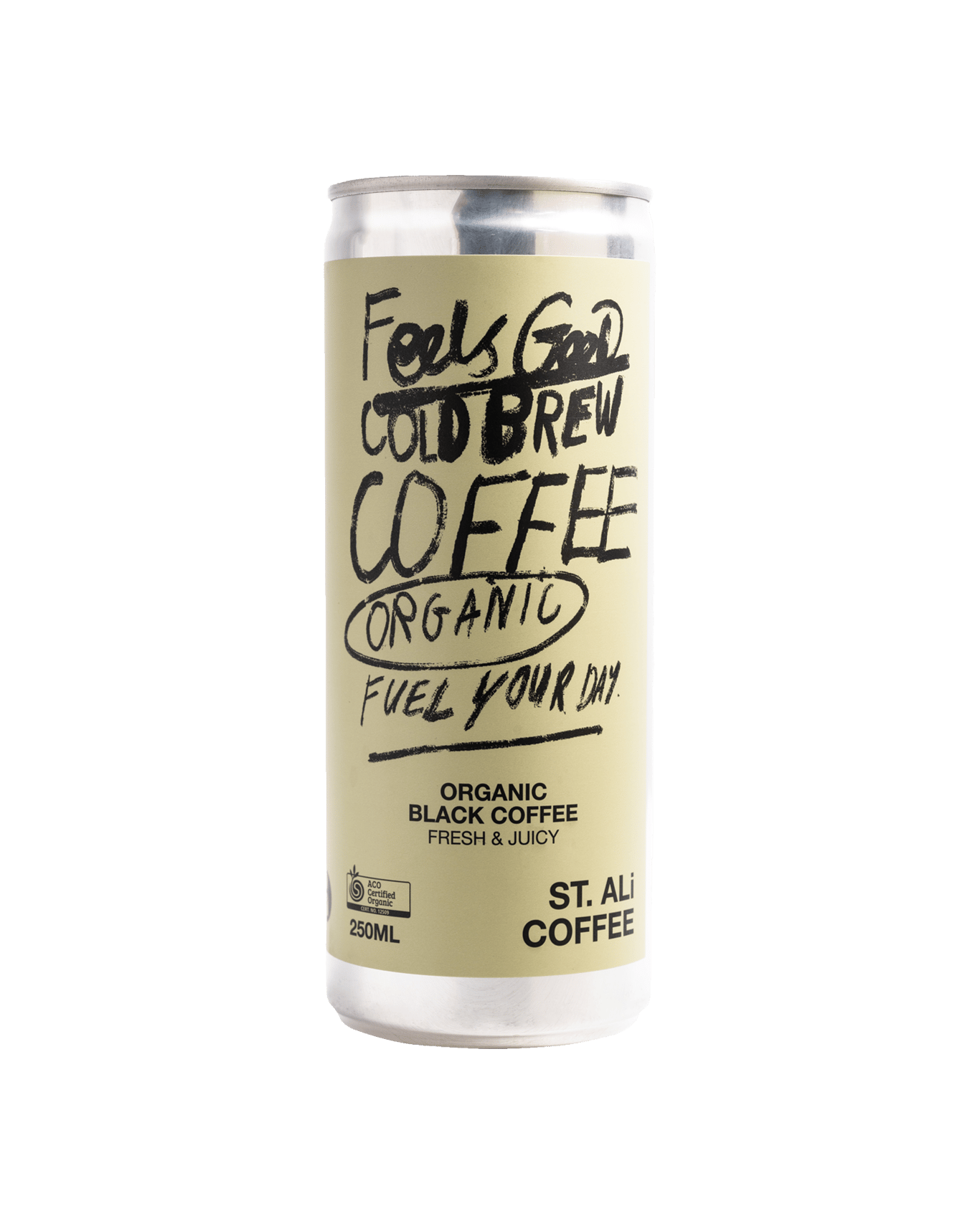 Buy St. Ali Coffee Feels Good Organic Cold Brew Cans 250ml Online ...