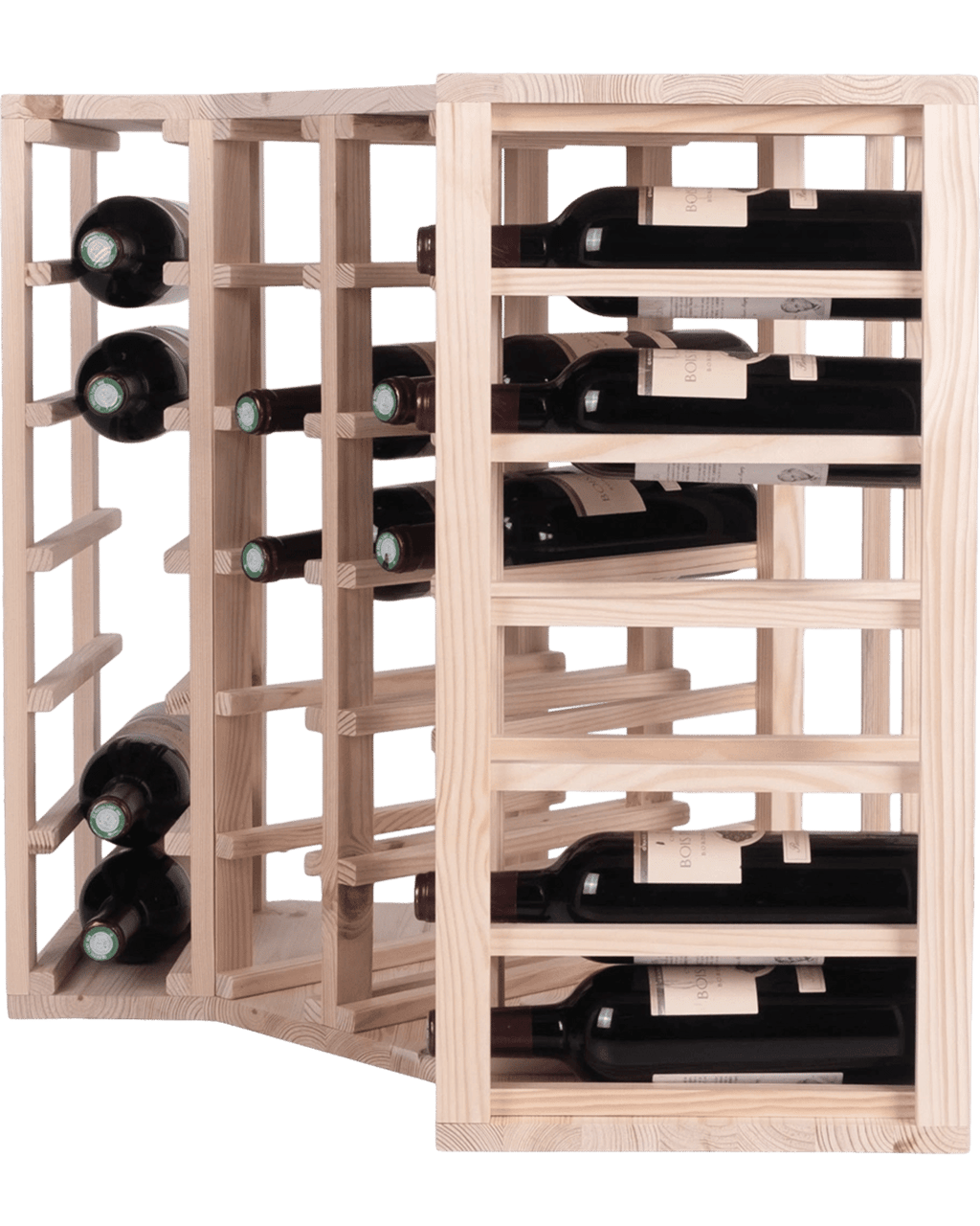 Buy Wine Rack Store 24 Bottle Corner Wine Rack Online @Lowest Price
