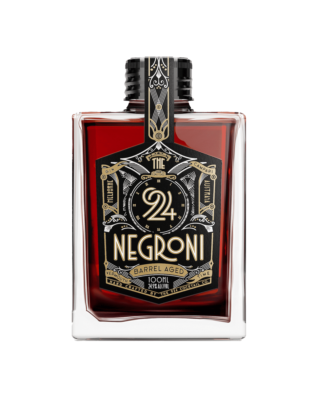 Buy The 924 Cocktail Co Negroni Classic Barrel Aged 100ml Online ...