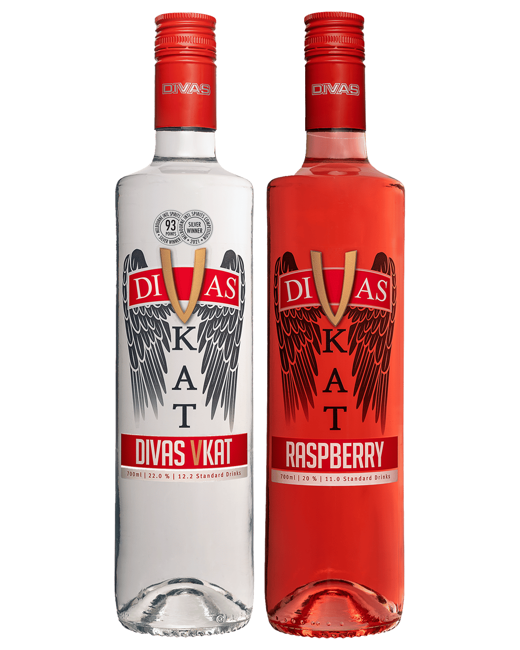 Buy Divas Cocktail Twin Pack – Vkat Original + Vkat Raspberry 700ml ...