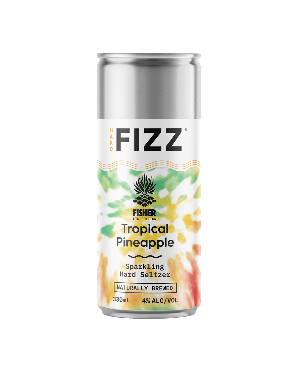 Buy Hard Fizz Fisher Tropical Pineapple Seltzer 330ml Online (Lowest ...