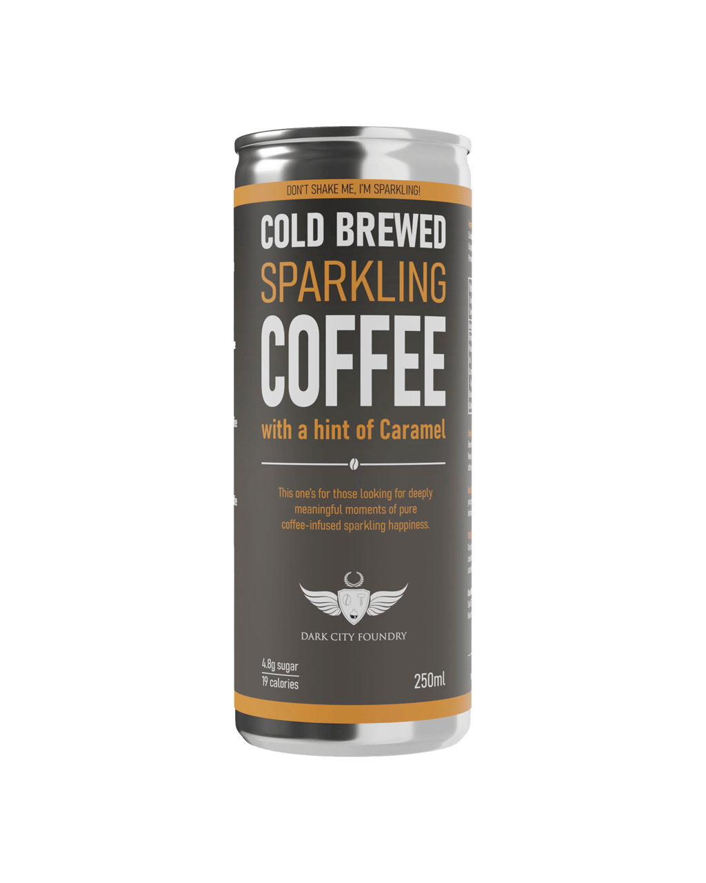 Buy Dark City Foundry Cold Brew Sparkling Coffee With A Hint Of Caramel ...
