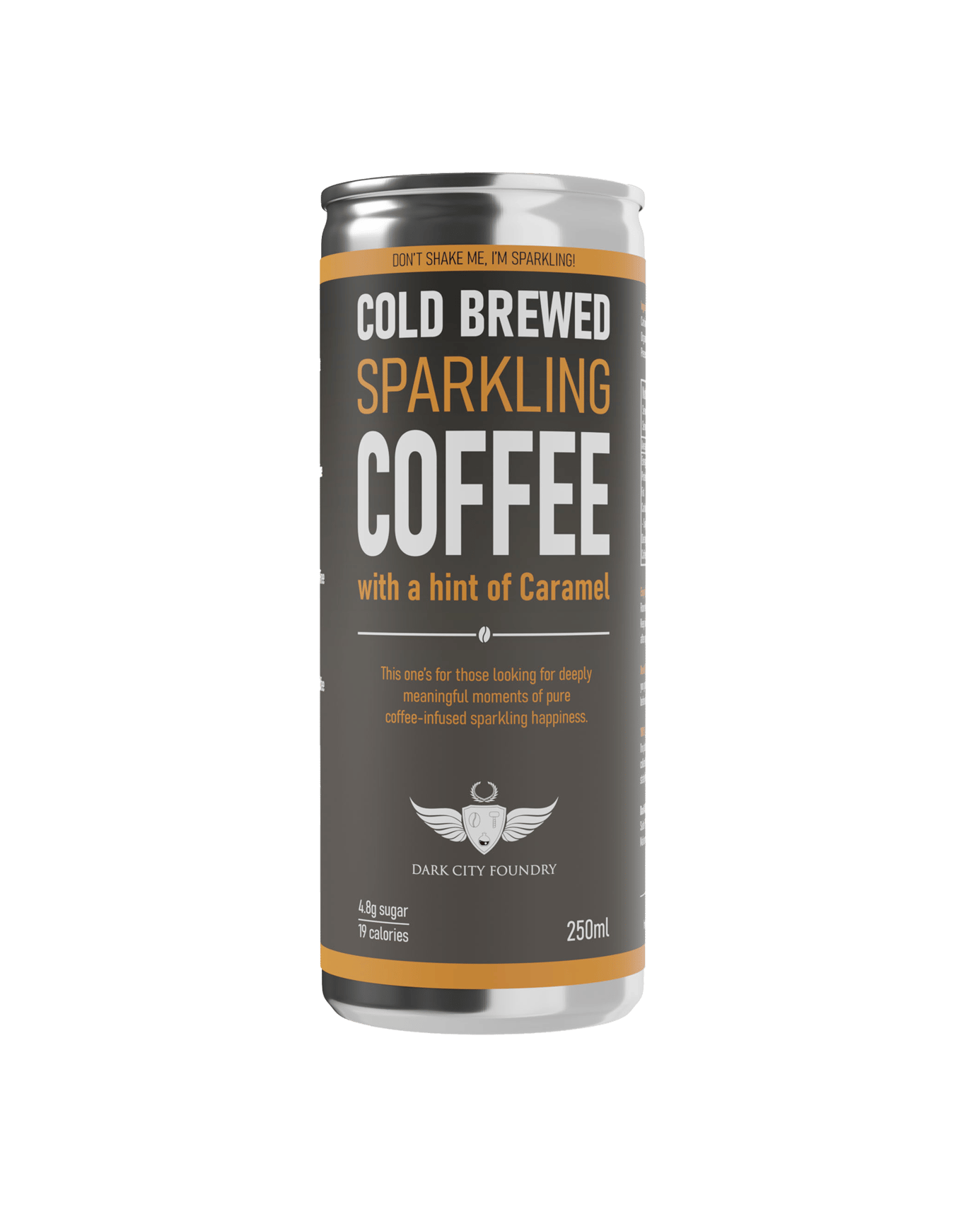 Buy Dark City Foundry Cold Brew Sparkling Coffee With A Hint Of Caramel ...