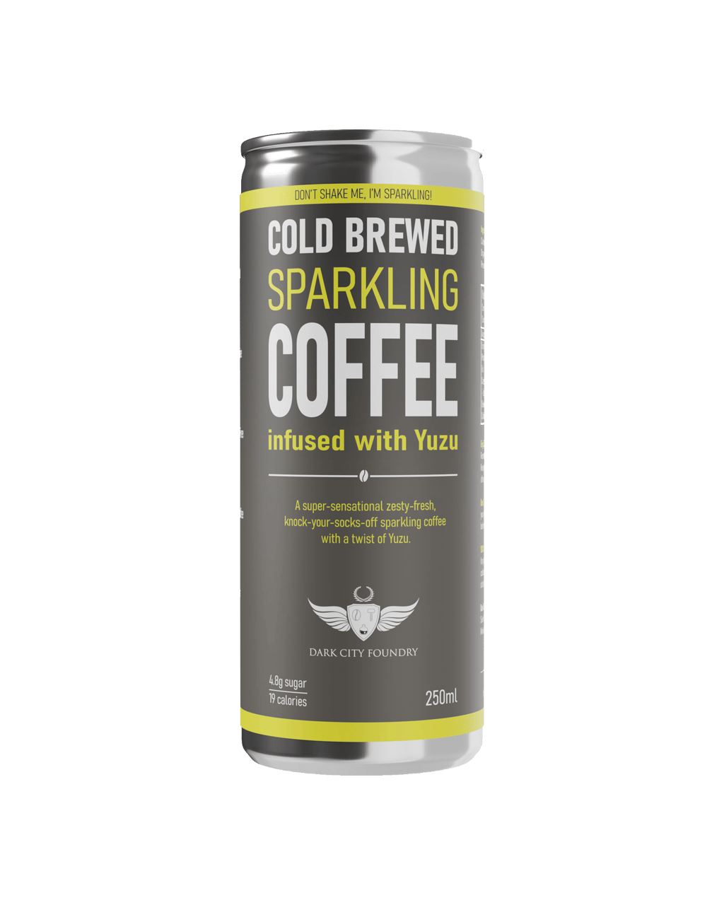Buy Dark City Foundry Sparkling Cold Brew Coffee Infused With Yuzu ...